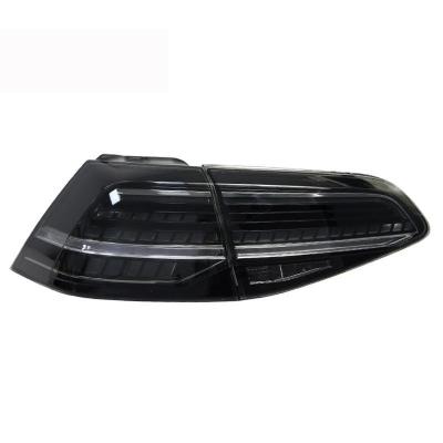 China Demillon 2013-2020 for Volkswagen Golf 7/7.5 Tail Light Red/Smoke Led Tail Light With Transparent Lens Brake Signal Tail Light for sale