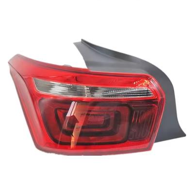 China Demillon for 2008-2019 Dongfeng Citroen Elysee Rear Tail Light Assembly Rear Headlights Left and Right Tail Lamp Cover for sale