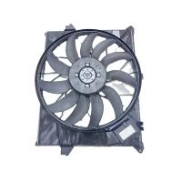 China 1645000093 Top Quality  Condenser Radiator Cooling Fan for Mercedes Benz  Auto Parts GL-CLASS X164 W164 350 CDI 450 550 4MATIC for sale