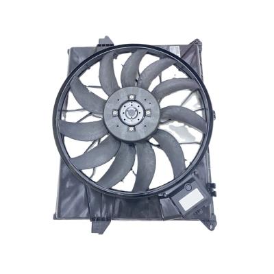 China 1645000093 Top Quality  Condenser Radiator Cooling Fan for Mercedes Benz  Auto Parts GL-CLASS X164 W164 350 CDI 450 550 4MATIC for sale