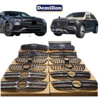 China Demillon Auto Parts Front Bumper Grille Grill Cover for Mercedes-Benz  W205C180 C200 C230 C250 for sale