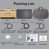 China Portable 18.5 Inch Quad Monitor Laptop Extender S999 1080P IPS for Remote Mobile Office for sale