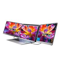 China S19 15.3 Inch 1200P Travel Triple Monitor 1920x1200 IPS 16:10 Foldable Screen for Remote Mobile Work for sale