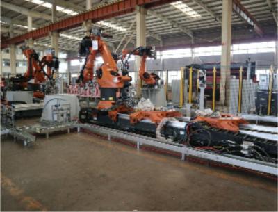 China Robot multi-model flexible welding line project for sale