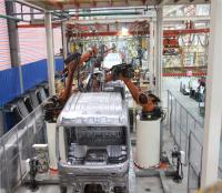 China High Flexibility Cab Welding Line for Spot welding MAG MIG for sale