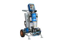 China 2 Feeding Pumps PU Coating Machine , Expanding Foam Machine For Transfer Polyurea for sale