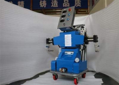 China Blue Printed Polyurethane Injection Machine 200 - 2000CPS Viscosity Range Of Raw Material for sale