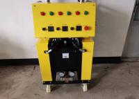 China Yellow 12KW Polyurethane Spray Machine Waterproof Heat Insulated PU Foaming for sale