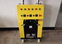 China Yellow 12KW Polyurethane Spray Machine Waterproof Heat Insulated PU Foaming for sale