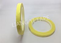 China Polyester film acrylic adhesive insulation light yellow tape for sale