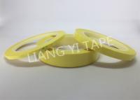 China Polyester film acrylic adhesive insulation light yellow tape for sale