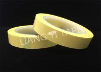 China Polyester film acrylic adhesive insulation light yellow tape for sale