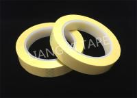 China Light Yellow Polyester Mylar Tape With Flame Retardant 0.055mm Thickness for sale