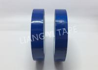 China Mylar Film Blue Electrical Tape , Flame Resistant Polyester Adhesive Tape for sale
