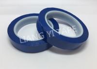 China Mylar Film Blue Electrical Tape , Flame Resistant Polyester Adhesive Tape for sale