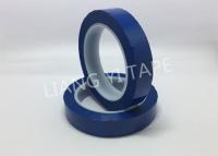 China Mylar Film Blue Electrical Tape , Flame Resistant Polyester Adhesive Tape for sale