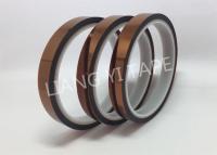China 2 Mils Polyimide Film Heat Resistant Wire Tape , Silicone Adhesive Heat Proof Insulation Tape for sale