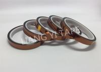 China 2 Mils Polyimide Film Heat Resistant Wire Tape , Silicone Adhesive Heat Proof Insulation Tape for sale