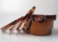 China High Temperature Silicone Masking Tape , Single Side Adhesive Polyimide Masking Tape for sale
