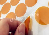 China Single Adhesive Side Die Cut Masking Tape , Polyimide Film Slilicone Adhesive Insulation Tape for sale