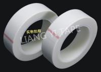 China Silicone Adhesive white Glass Fabric Tape for motor , 0.18-0.22 mm Thick Electrical Insulation Tape for sale