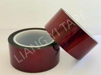 China Die Cutting Red PET Insulation Tape High Dielectric Strength Acrylic Adhesive 130℃ Temperature Resistance-RED Film for sale