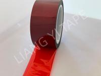 China Die Cutting Red PET Insulation Tape High Dielectric Strength Acrylic Adhesive 130℃ Temperature Resistance-RED Film for sale