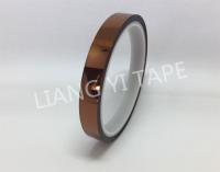China Golden Finger Heat Resistant Electrical Tape For Die Cut Masking 0.035-0.12 mm Thickness for sale