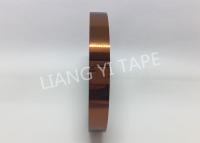 China PI Film Golden Finger Die Cut Kapton Tape For Powder Coating Masking for sale