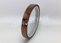China PI Film Golden Finger Die Cut Kapton Tape For Powder Coating Masking for sale