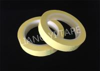 China Yellow No - Residue Die Cut Masking Tape With Polyester PET Film for sale