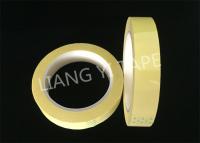 China Yellow No - Residue Die Cut Masking Tape With Polyester PET Film for sale