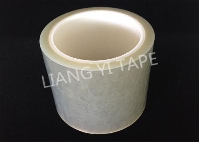 China Transparent PET Silicone Tape  155℃ High Temp Masking for Soldering for sale