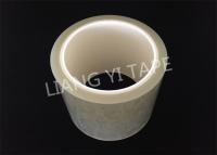 China Transparent PET Silicone Tape  155℃ High Temp Masking for Soldering for sale