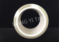 China Transparent PET Silicone Tape  155℃ High Temp Masking for Soldering for sale