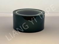 China Green PET Silicone Tape 0.055mm For Powder Coating For LED Dot Matrix for sale
