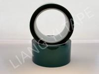China Green PET Silicone Tape 0.055mm For Powder Coating For LED Dot Matrix for sale