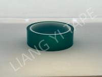 China 155℃ Green Polyester Silicone Tape High Temp Masking for PCB Soldering for sale