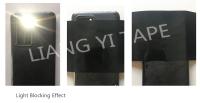 China Black PET Light Blocking Acrylic Tape  130℃ for Die-Cutting & Insulation for sale