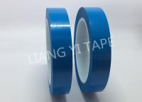 China High Performance Blue Insulation Tape , 130°C High Voltage Insulation Tape for sale