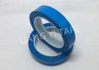 China High Performance Blue Insulation Tape , 130°C High Voltage Insulation Tape for sale