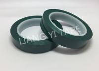 China Green Mylar Film Electrical Wire Tape , 0.025mm Thickness Adhesive Insulation Tape for sale
