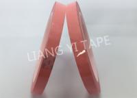 China Acrylic Adhesive Pink High Voltage Electrical Tape For Capacitor / Electric Wire for sale