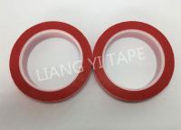 China Red Polyester PET Transformer Insulation Tape Excellent For Decorative Striping for sale