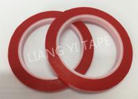 China Red Polyester PET Transformer Insulation Tape Excellent For Decorative Striping for sale