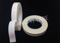 China Fabric Composite White Polyester Insulation Tape With PET Film 0.32mm Thickness for sale