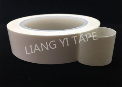 China Non - Woven Fabric Adhesive Insulation Tape , 0.40mm Thickness White Electrical Tape for sale