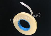 China Rubber Adhesive Electrical Wire Tape , 0.28mm Thick Yellow Insulation Tape for sale