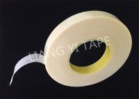 China Yellow Composite Fabric Insulation Tape , Polyester Film Rubber Adhesive Tape for sale
