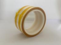 China Flame Retardant Yellow PET Insulation Tape  UL Certified Electrical Spacer tape for sale
